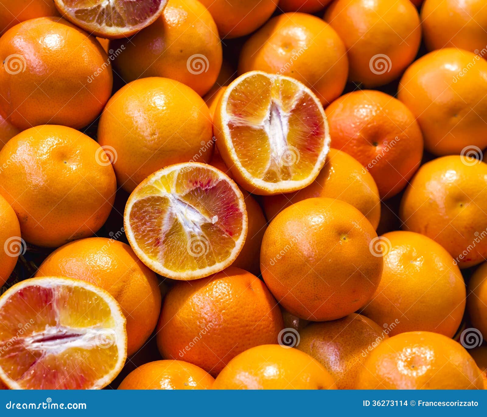 Detail of Fresh Oranges stock photo. Image of fruit, nature - 36273114