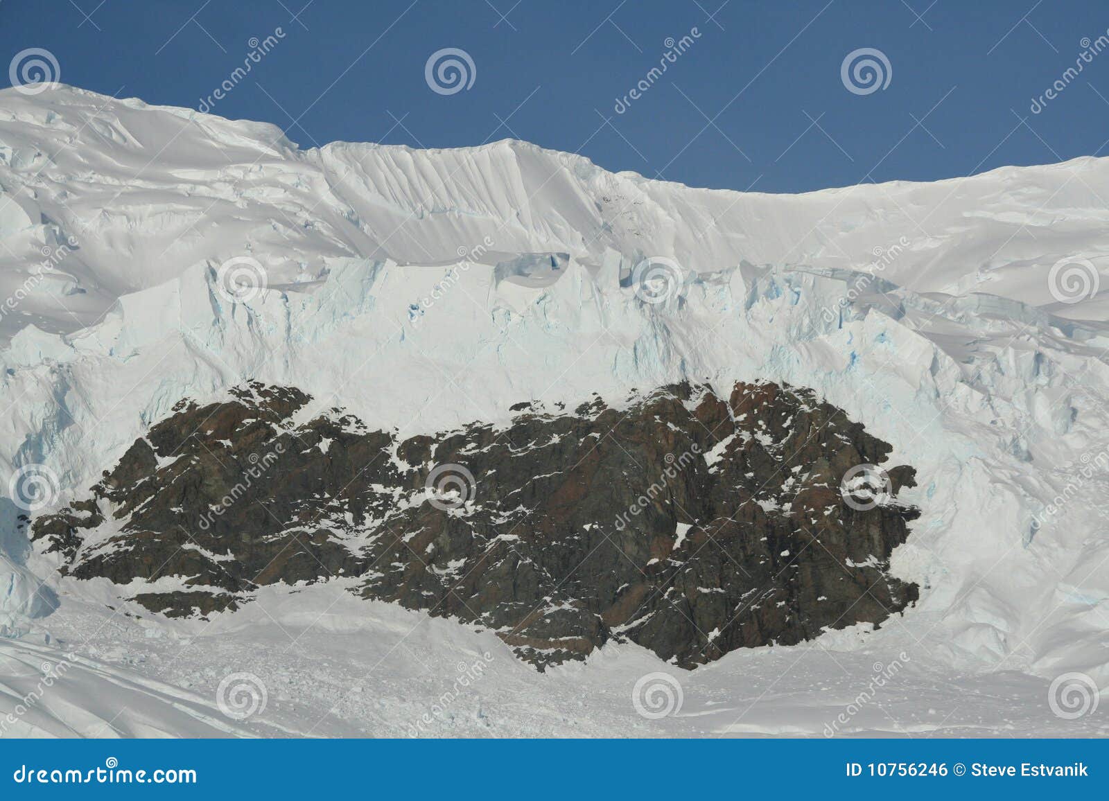 Detail. Glacier icefall, stock photo. Image of arctic - 10756246