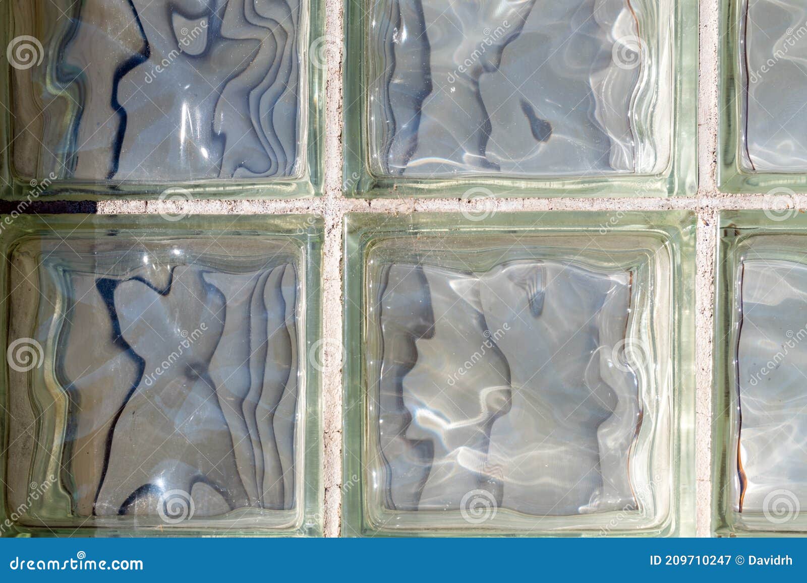 Detail of Glass Block Window Pattern Stock Image - Image of ...