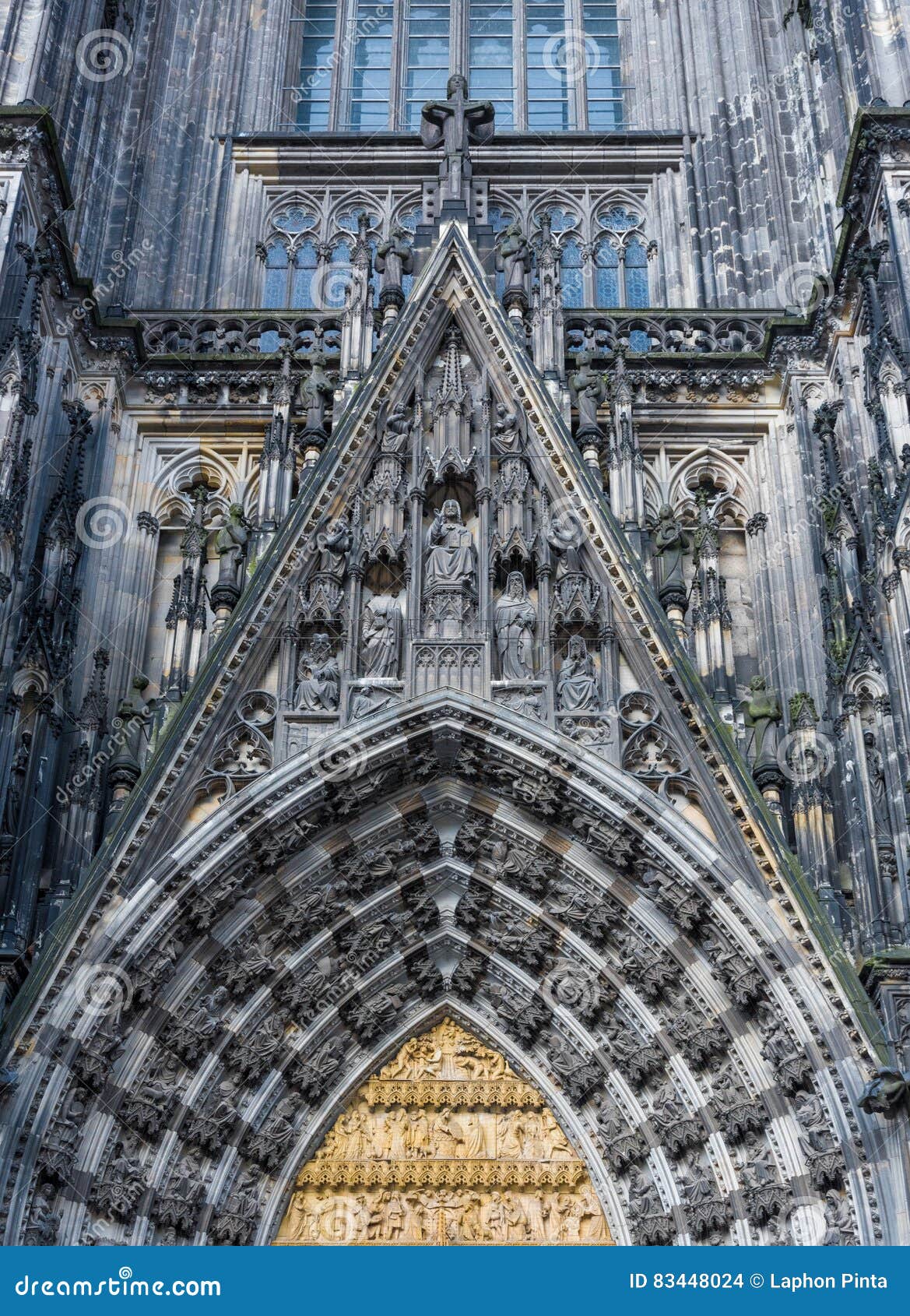 Detail of Gothic Dome of Cologne Cathedral in Cologne Stock Photo ...