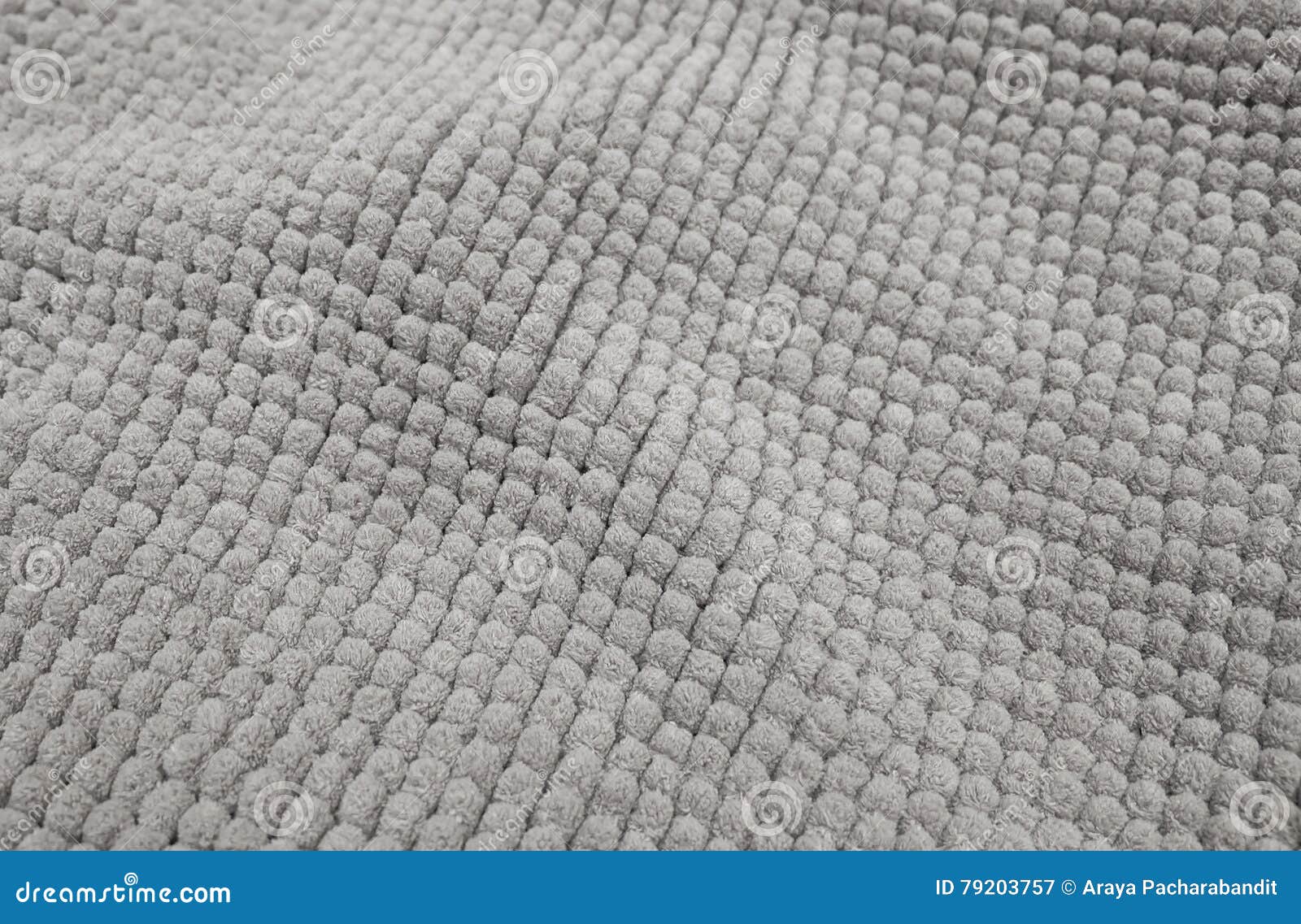 Detail of Gray Fluffy Fabric Texture Background Stock Image - Image of ...