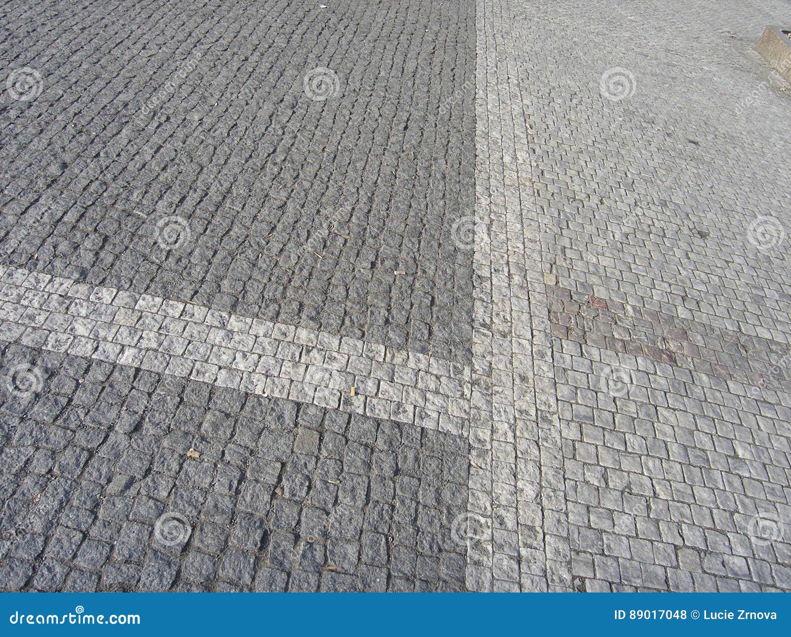 Detail of a Grey Pavement Texture Pattern Stock Photo - Image of city ...