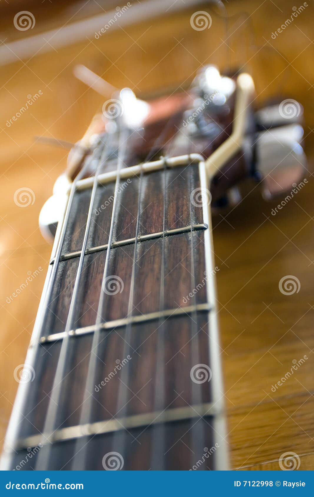 Detail of a gutiar stock photo. Image of playing, wooden - 7122998