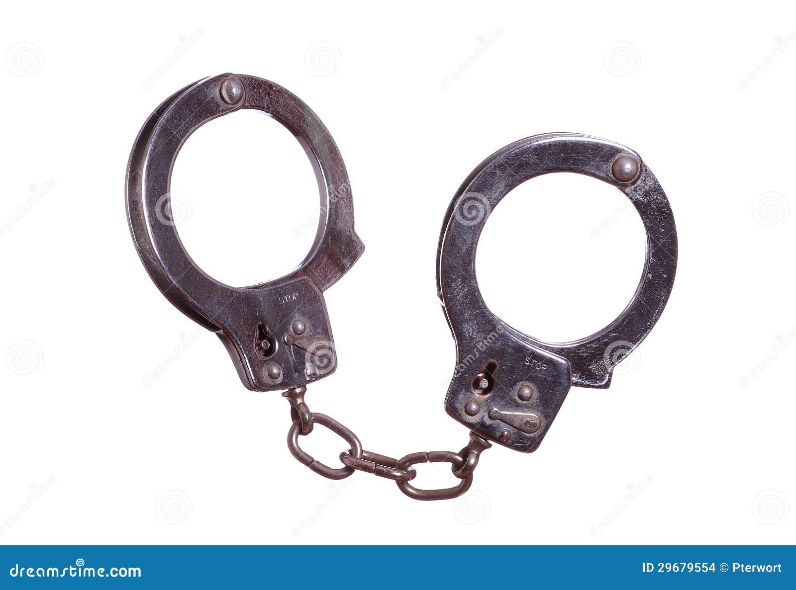 Detail of handcuff stock photo. Image of prison, handcuff - 29679554