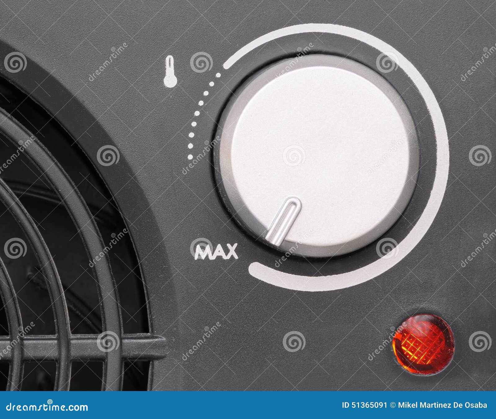 Detail of heater control stock image. Image of consumption - 51365091