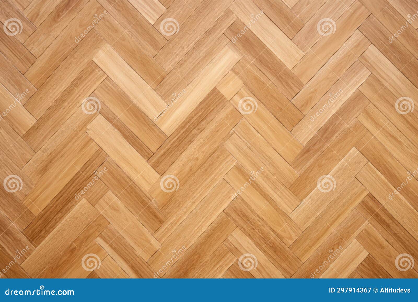 Detail of a Herringbone Pattern Parquet Flooring Stock Image - Image of ...
