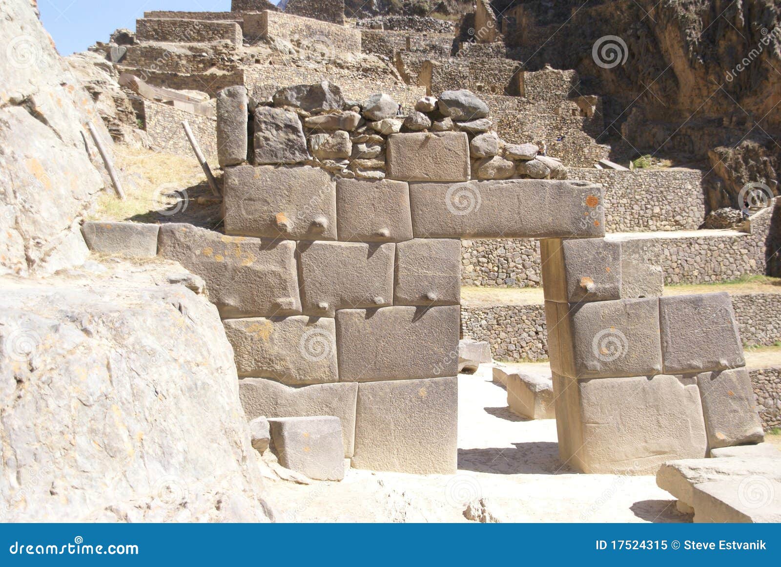 Detail, High Quality of Inca Stone Stock Image - Image of stone, close ...