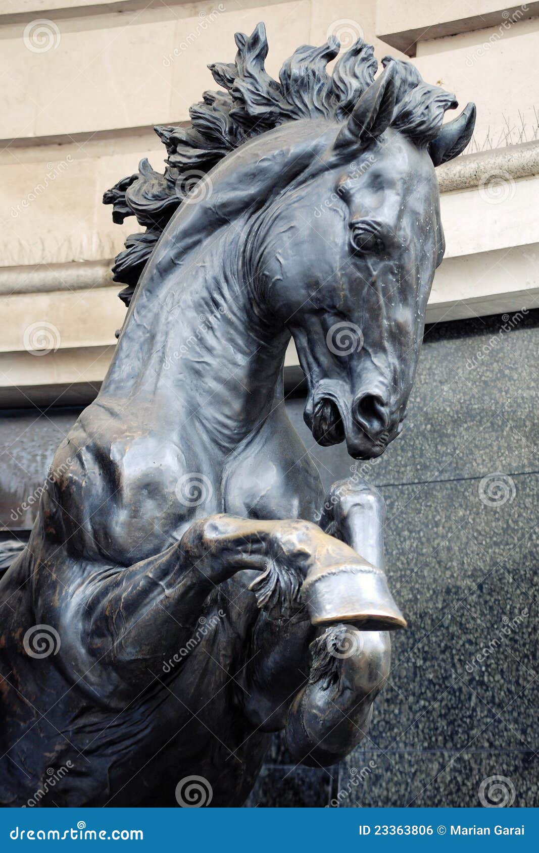 Detail the Horses of Helios Stock Photo - Image of helios, statues ...