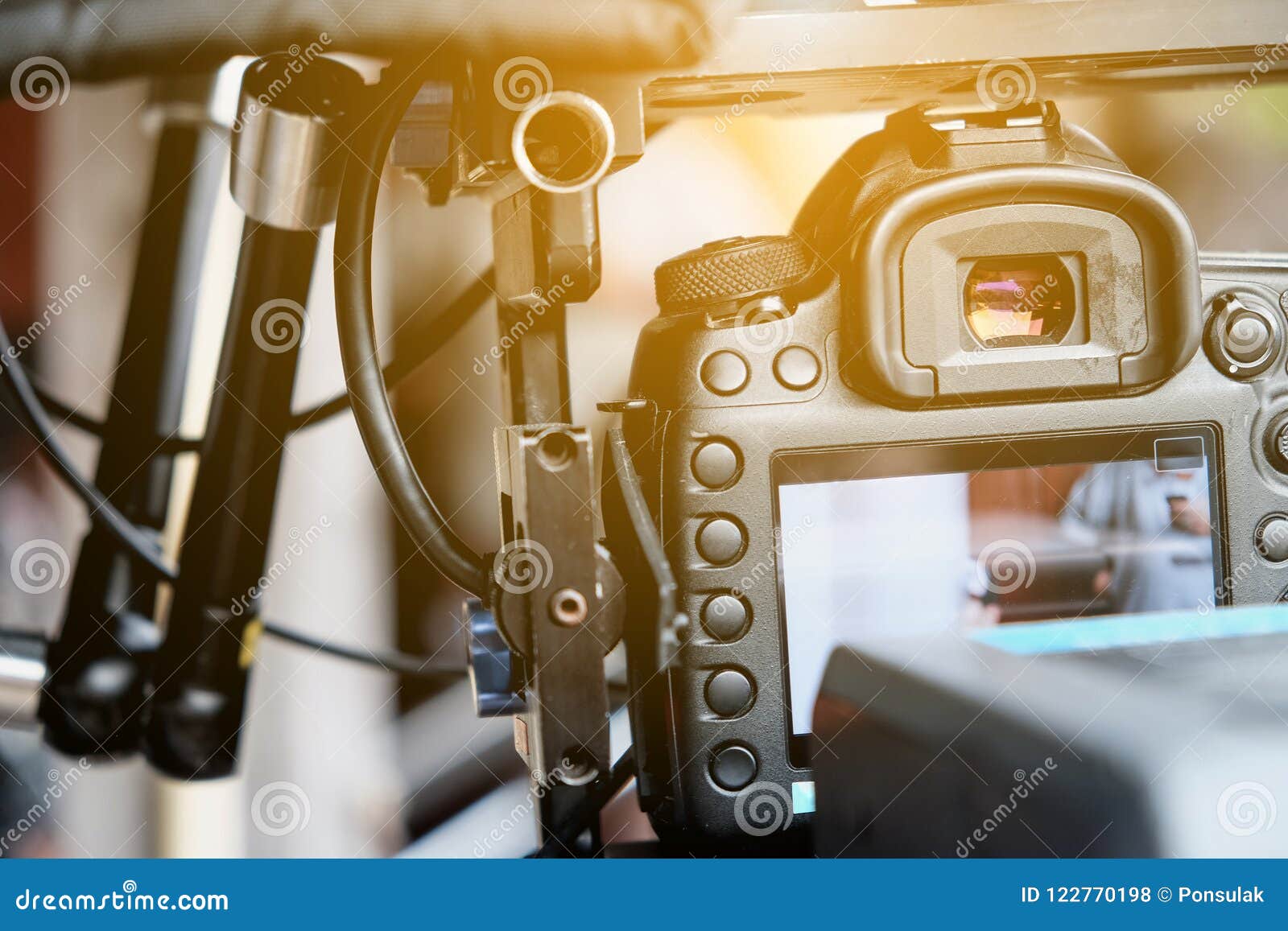 Video shoot professional stock photo. Image of media - 122770198