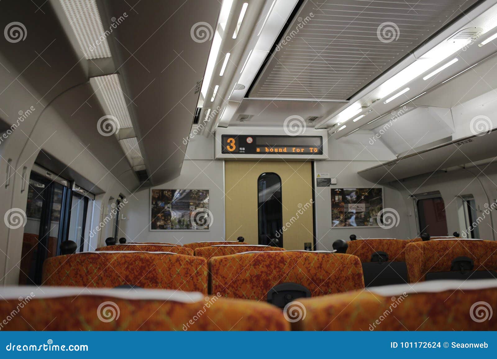 Detail of Inner Train Nikko-Kinugawa Editorial Stock Image - Image of ...
