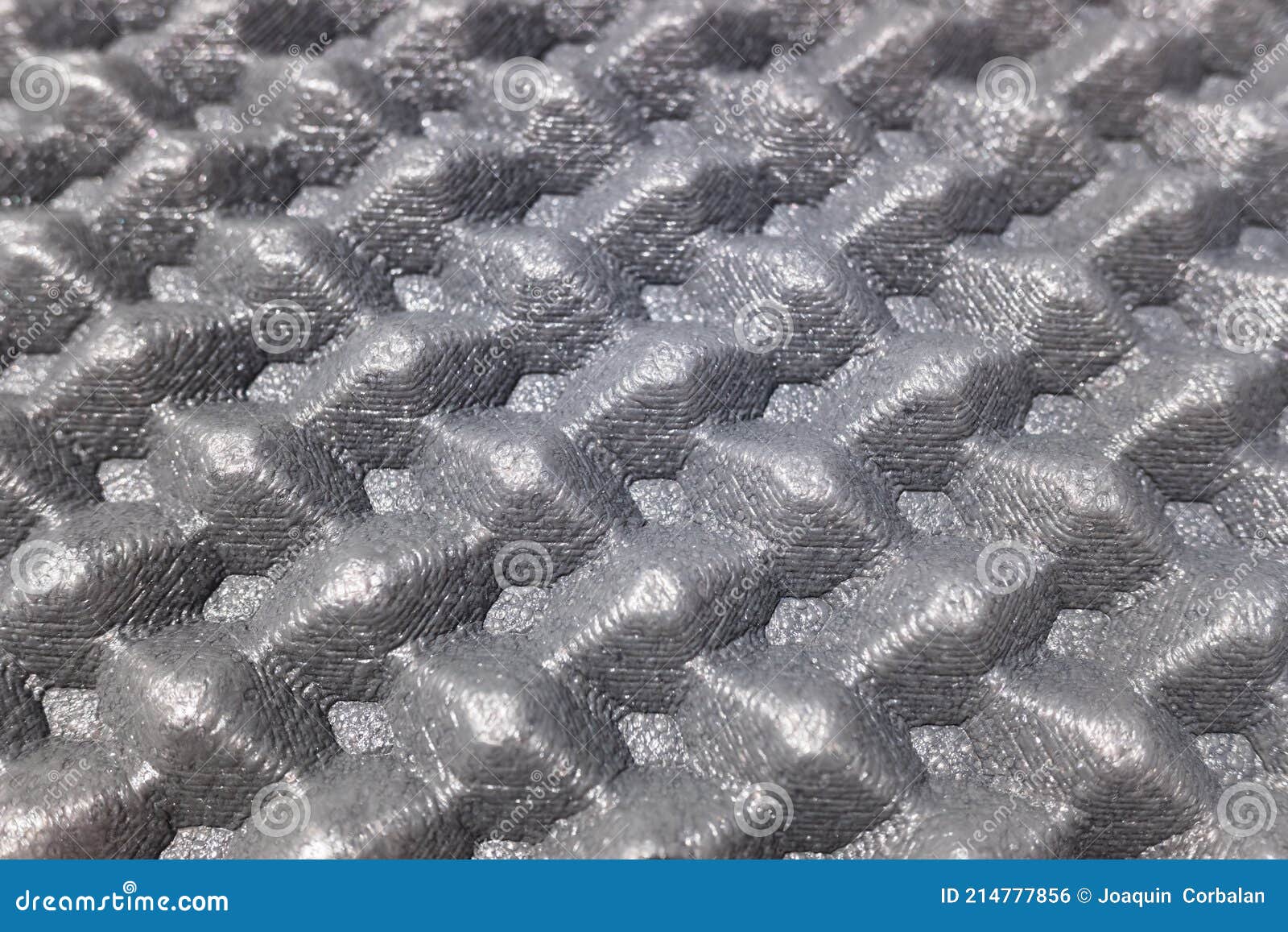Detail of an Insulating Plastic Material in the Shape of Cones Stock ...