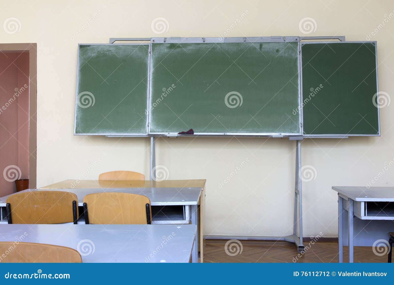 Detail Interior classroom stock photo. Image of institution - 76112712