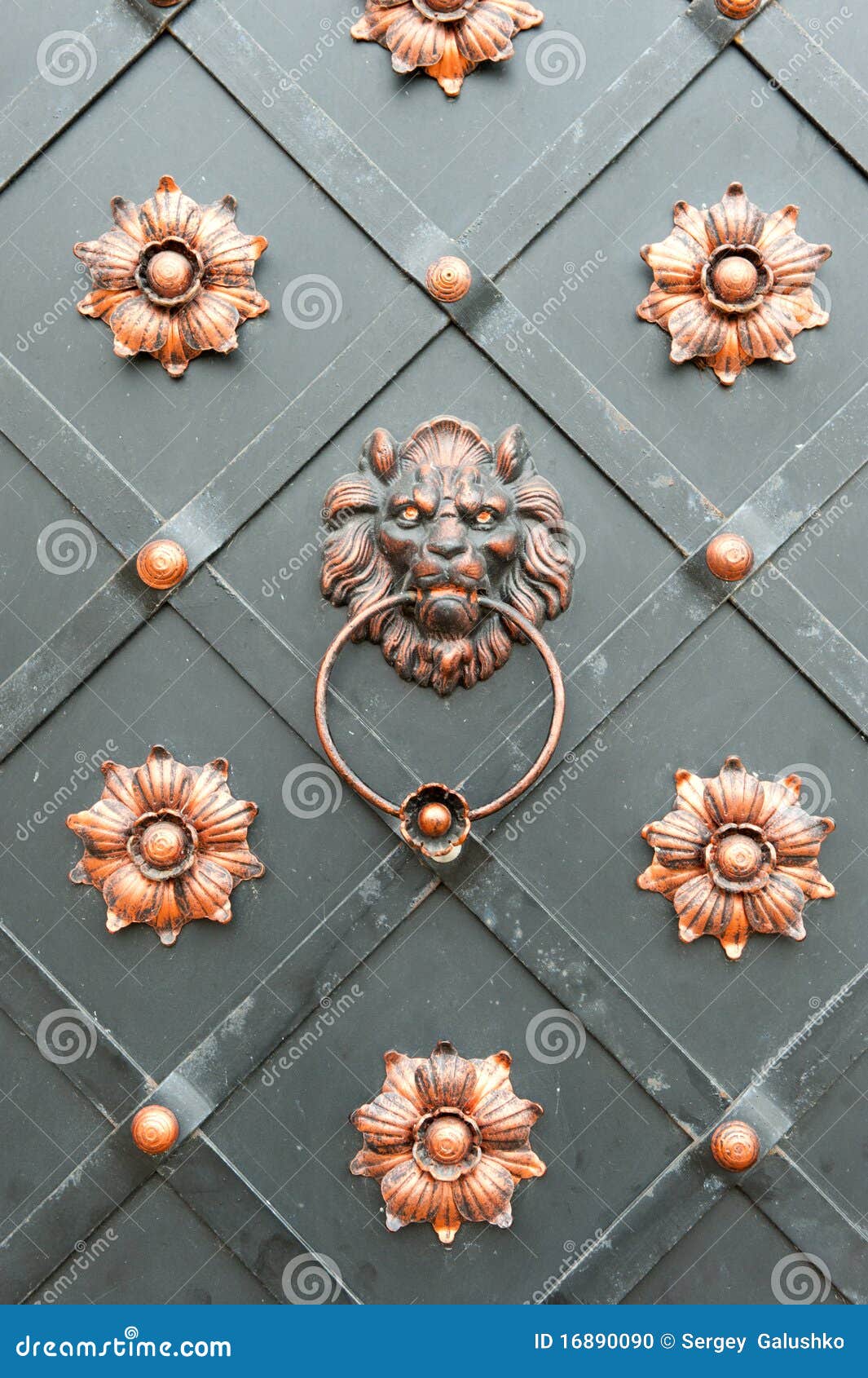 Old Iron Door Royalty-Free Stock Photo | CartoonDealer.com #22947669
