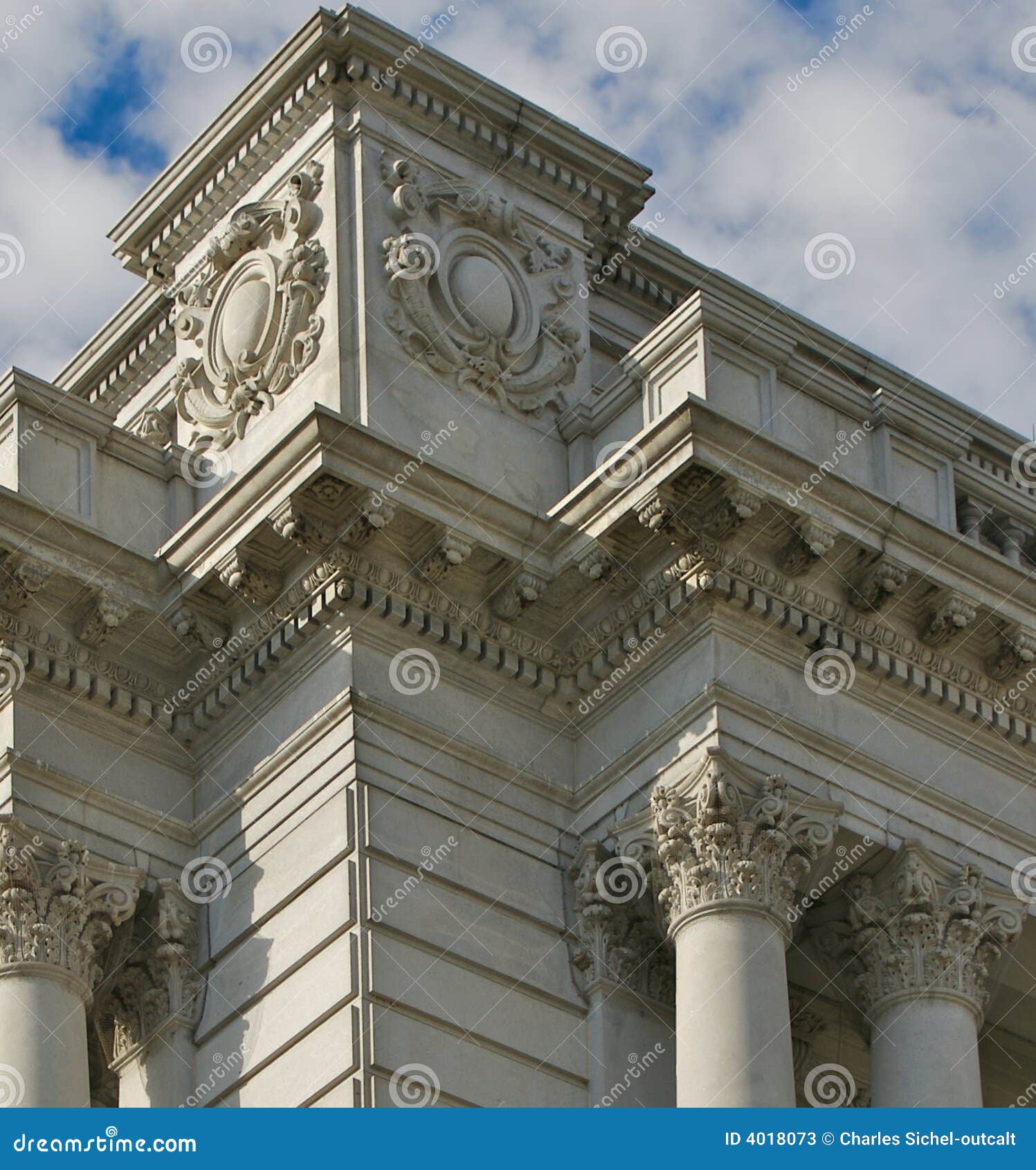 Detail, Jefferson Building stock image. Image of education - 4018073