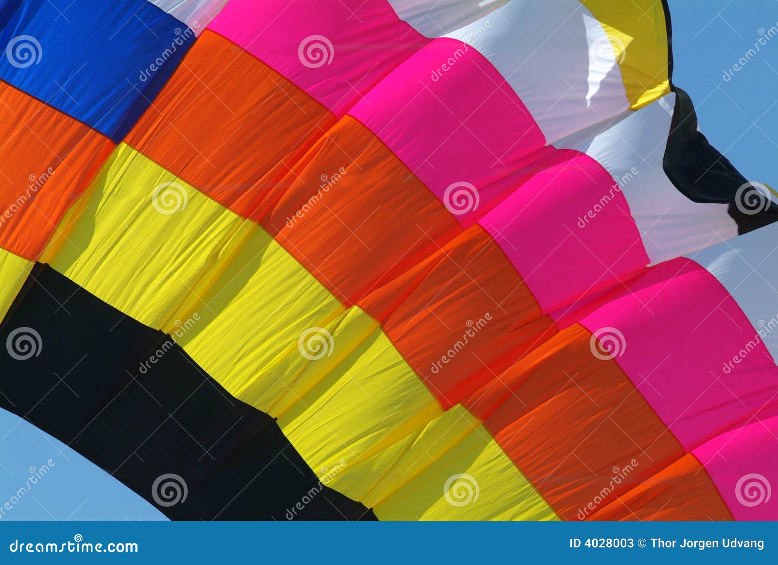 Detail of large kite stock image. Image of abstract, background - 4028003