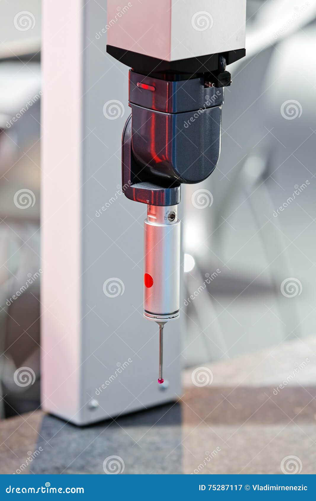 Detail of Laser Cutting Machine Head Stock Image - Image of engine ...