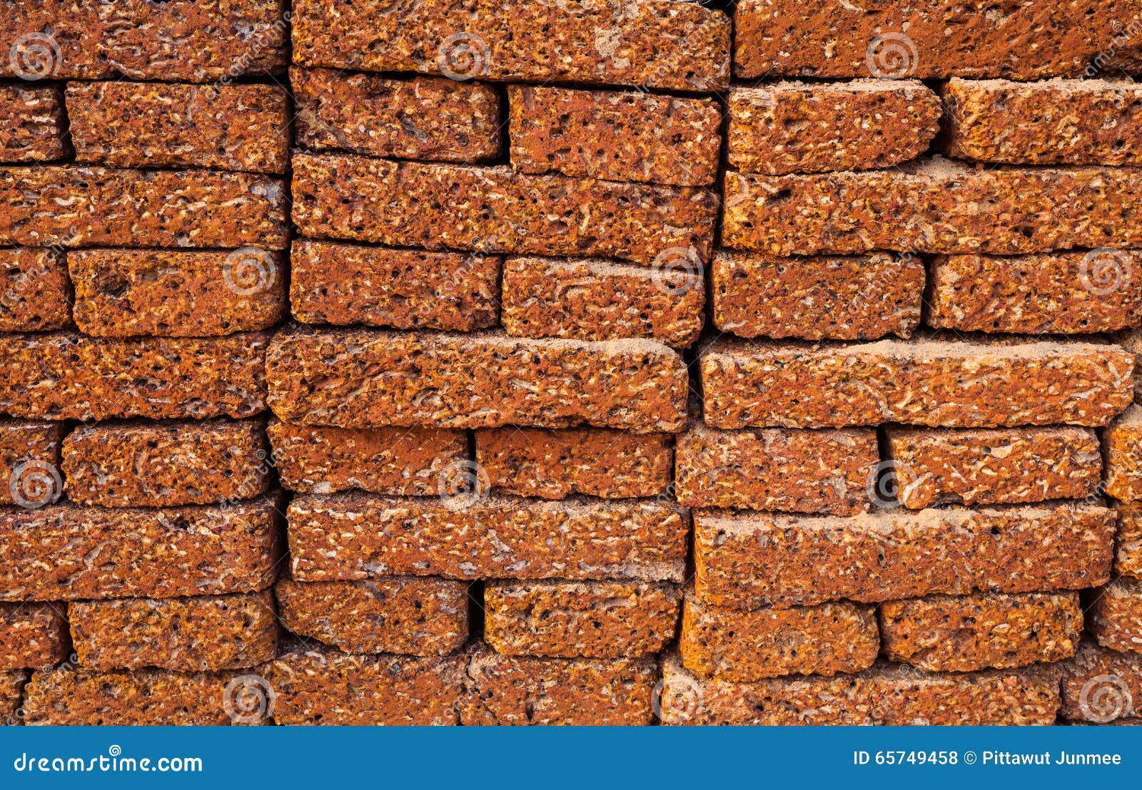 Detail of Laterite Stone Wall, Background Stock Photo - Image of close ...