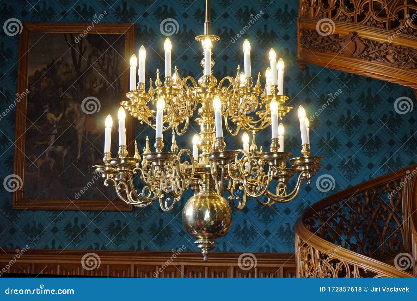 Decoration At Lednice Chateau Exterior Editorial Image | CartoonDealer ...