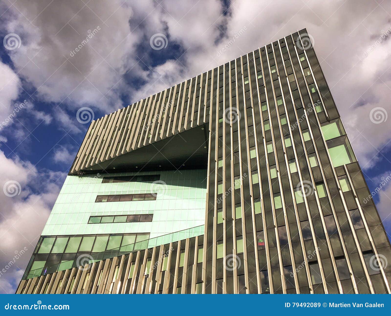 Detail of the Level Building. Editorial Stock Image - Image of exterior ...