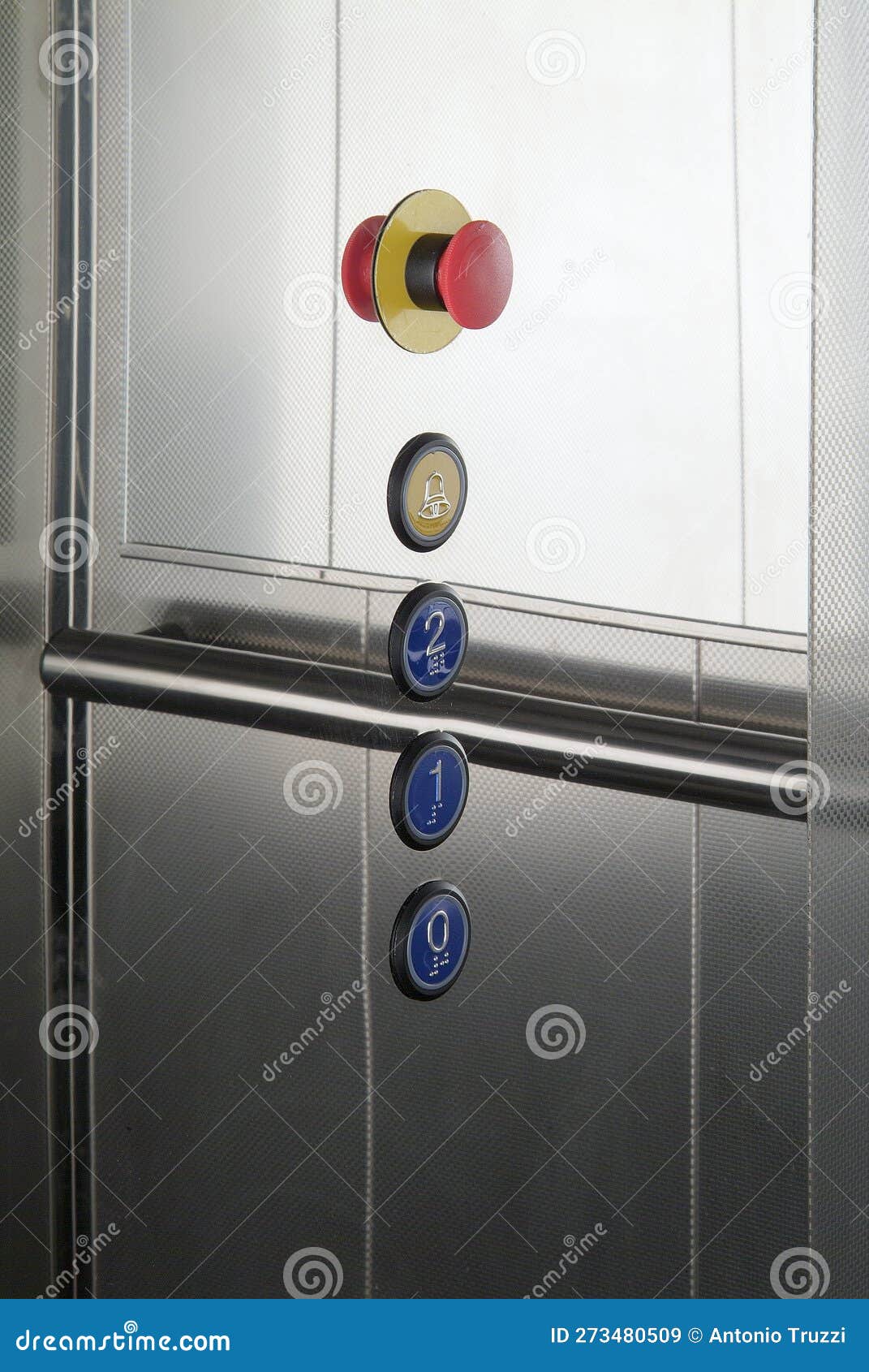 Detail of Lift Button Panel Stock Image - Image of concept, hotel ...