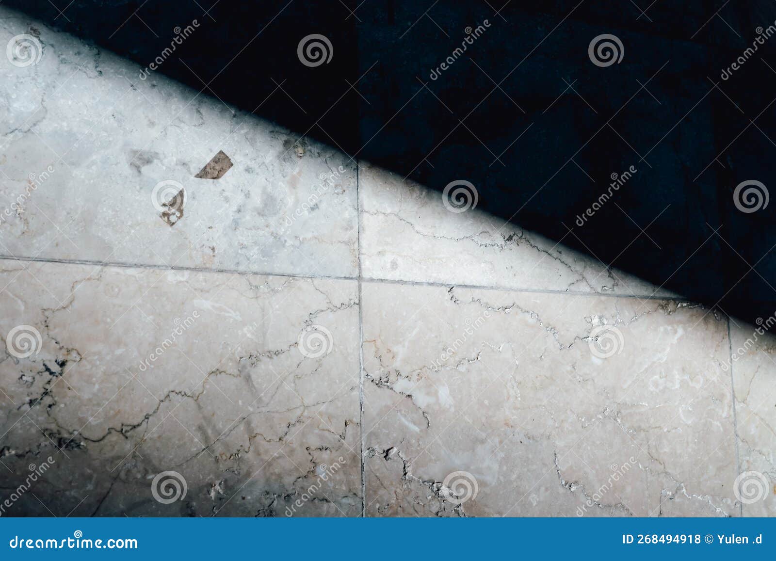 Detail of the Line Pattern on the Floor of the Shop Building. Stock ...