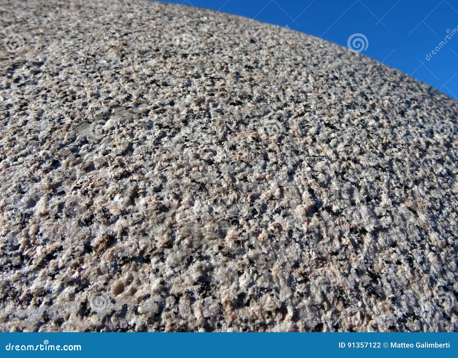 Detail of a Magmatic Rock Sphere Stock Photo - Image of blue, marble ...