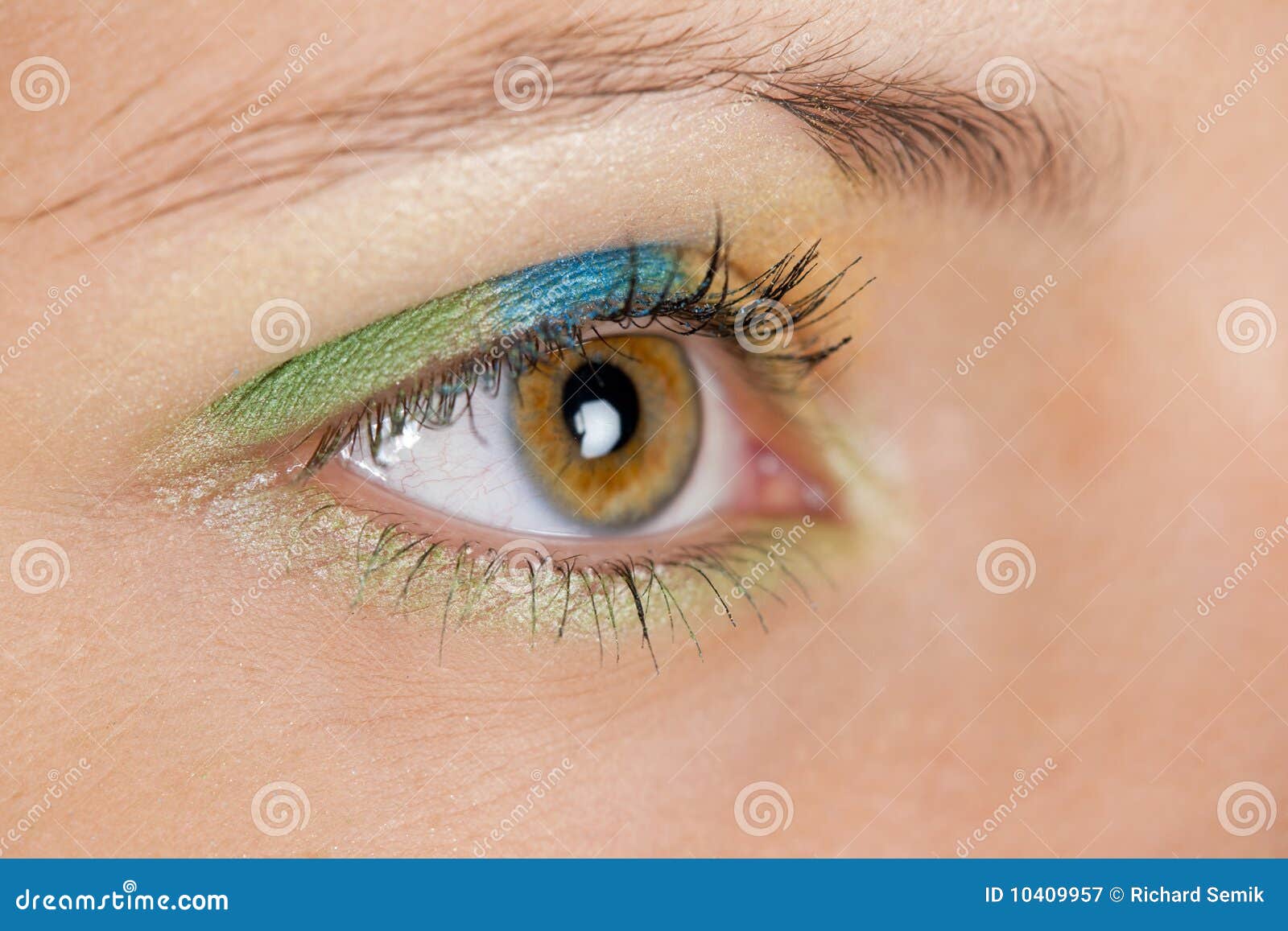 Detail of make-up stock image. Image of people, persons - 10409957