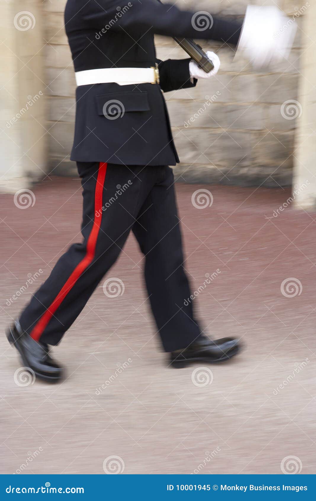 Detail of Marching Soldier stock image. Image of movement - 10001945