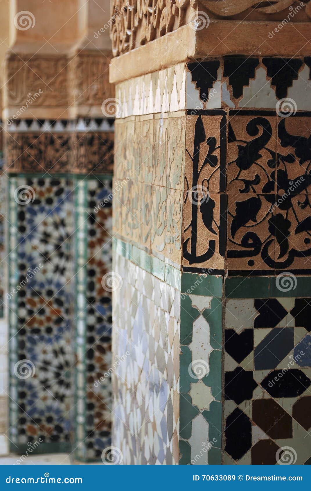 Morrocan Column Architecture Stock Photos - Free & Royalty-Free Stock ...