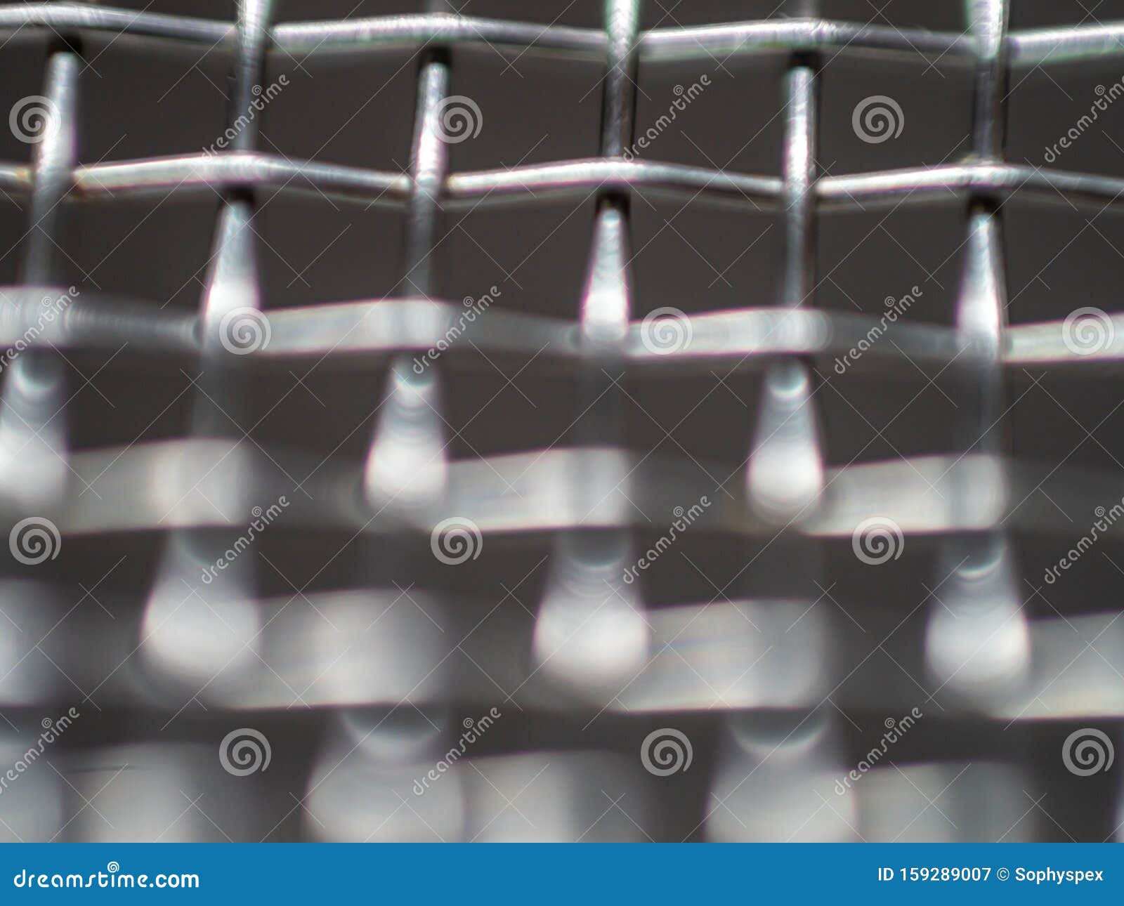 Close Up of Metal Wire Mesh Grid Stock Image - Image of pattern ...