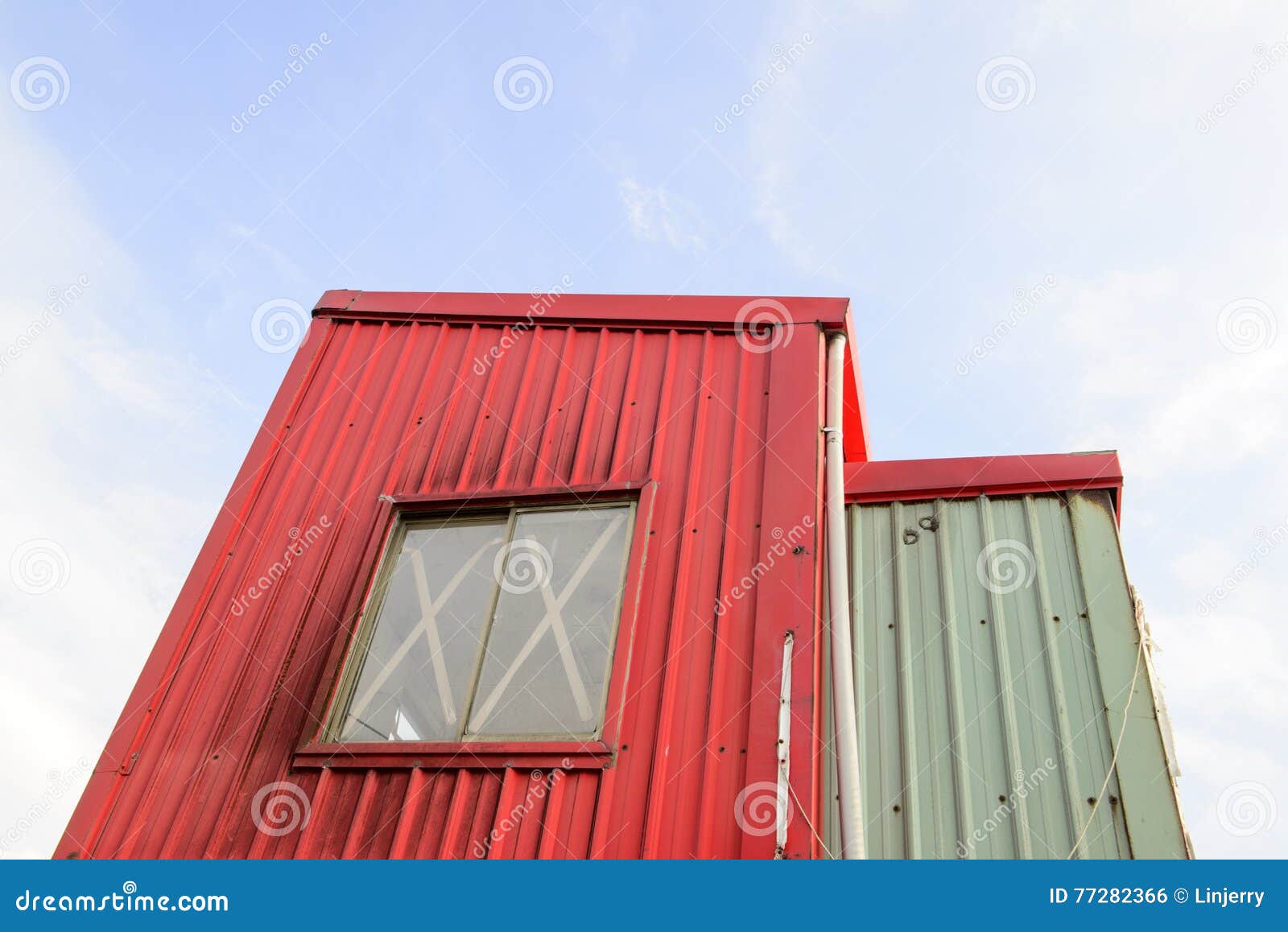 Detail of Metal Sheet Wall Panel. Stock Photo - Image of durable ...