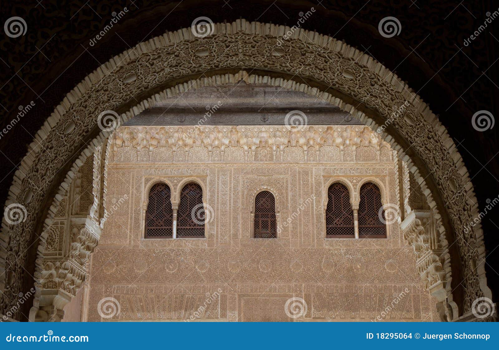 Detail of the Mexuar stock photo. Image of spain, moorish - 18295064