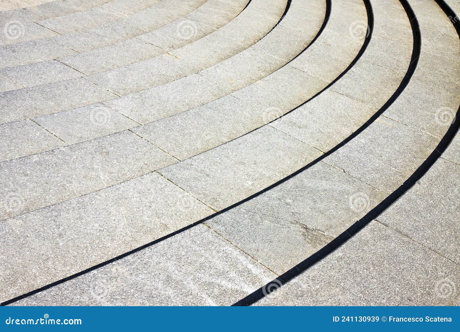 Old Curved Stone Steps Royalty-Free Stock Photo | CartoonDealer.com ...