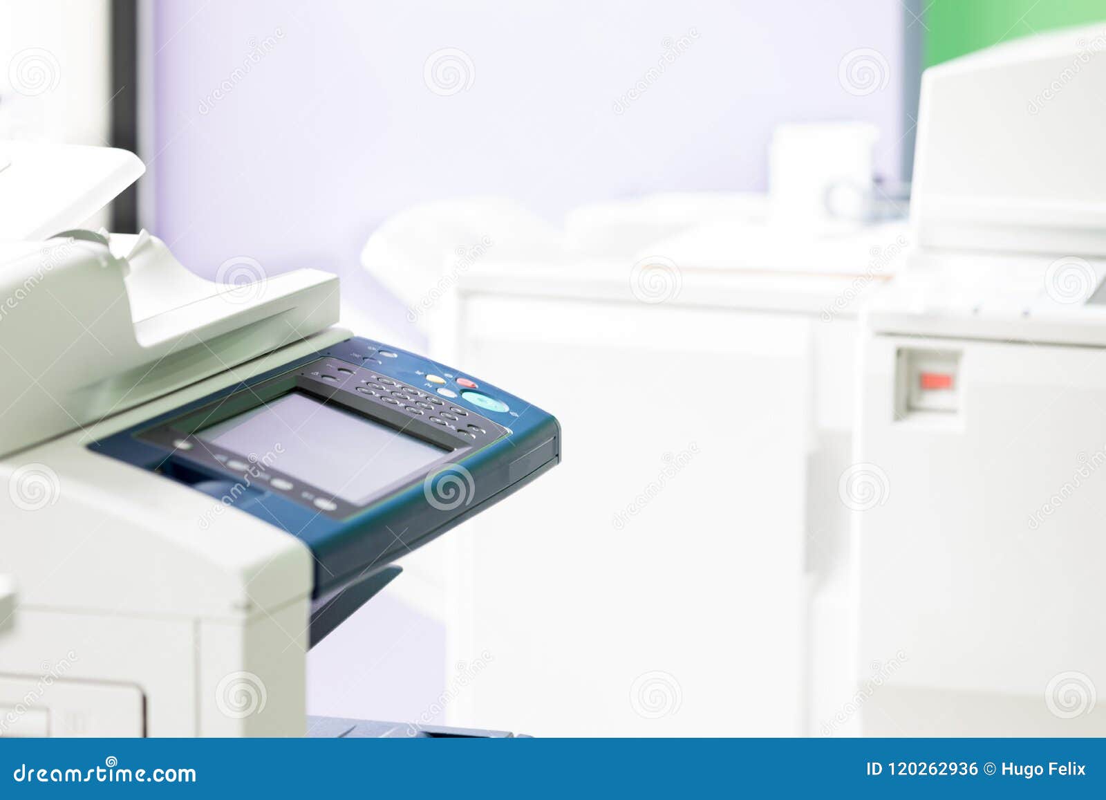 Digital copy machine stock photo. Image of device, photocopier - 120262936
