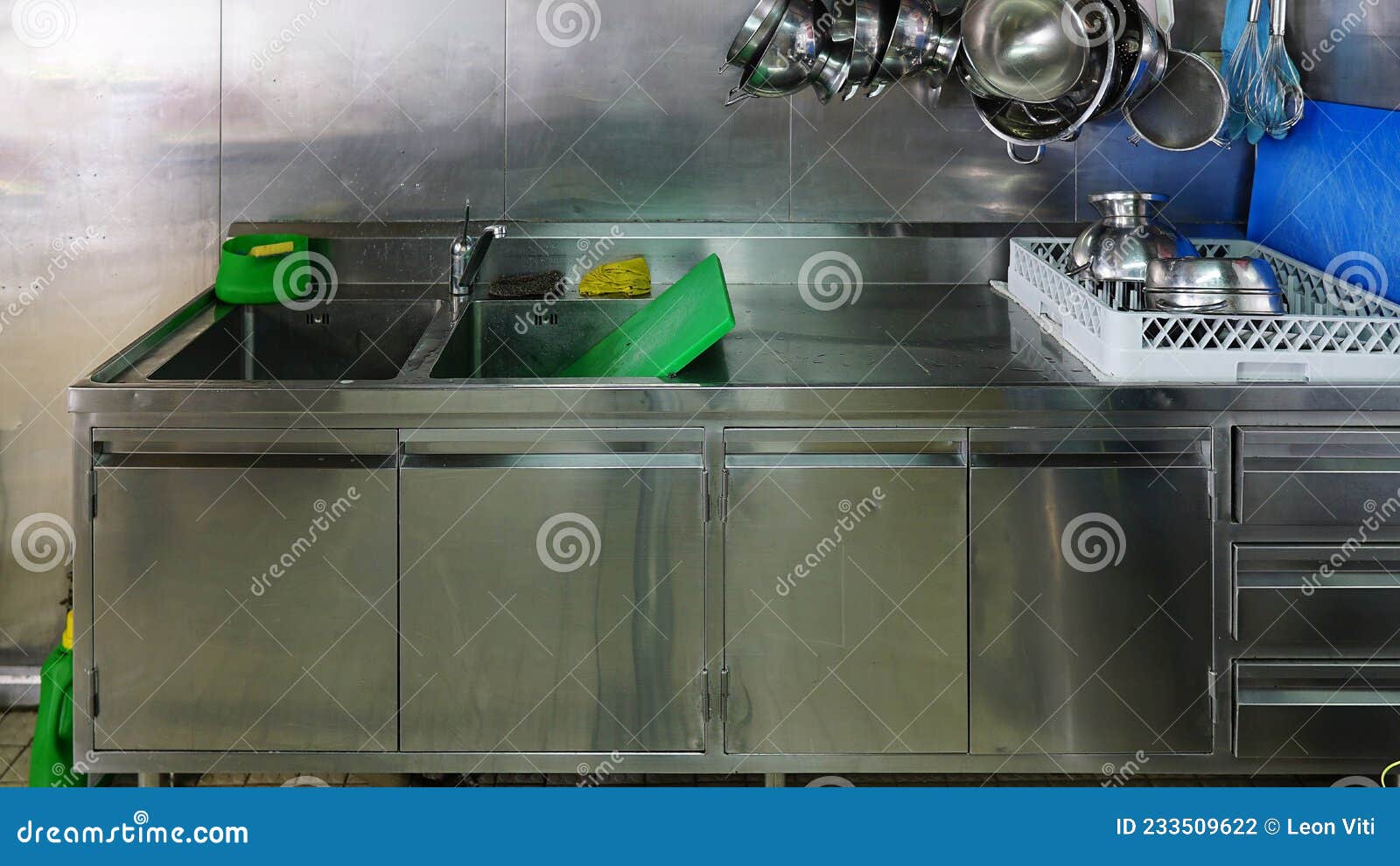Detail of Modern Galley in a Ship Stock Photo - Image of vessel, ship ...