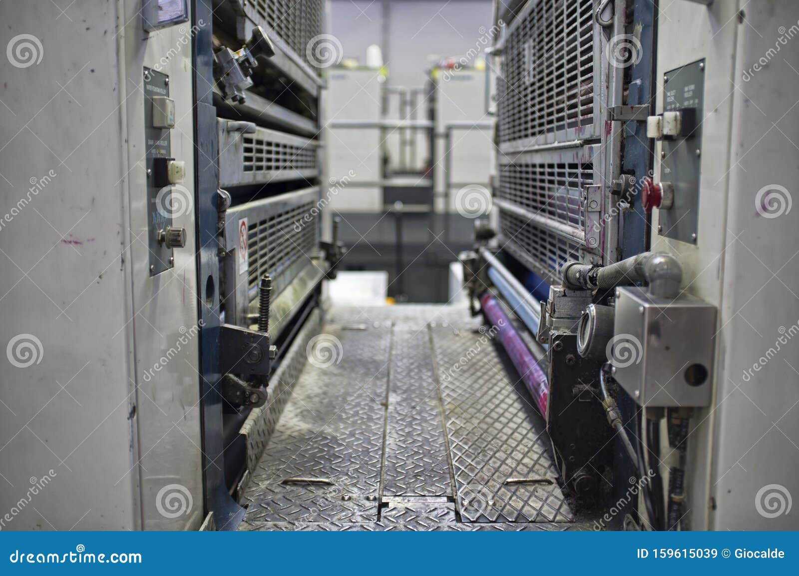 Detail Of Offset Print Sheet Stock Photography | CartoonDealer.com ...