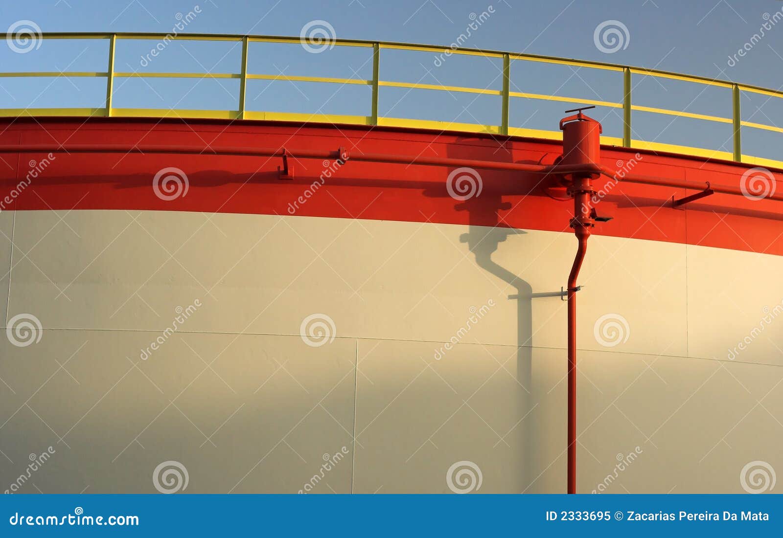 Detail of an oil tank stock image. Image of depot, industry - 2333695