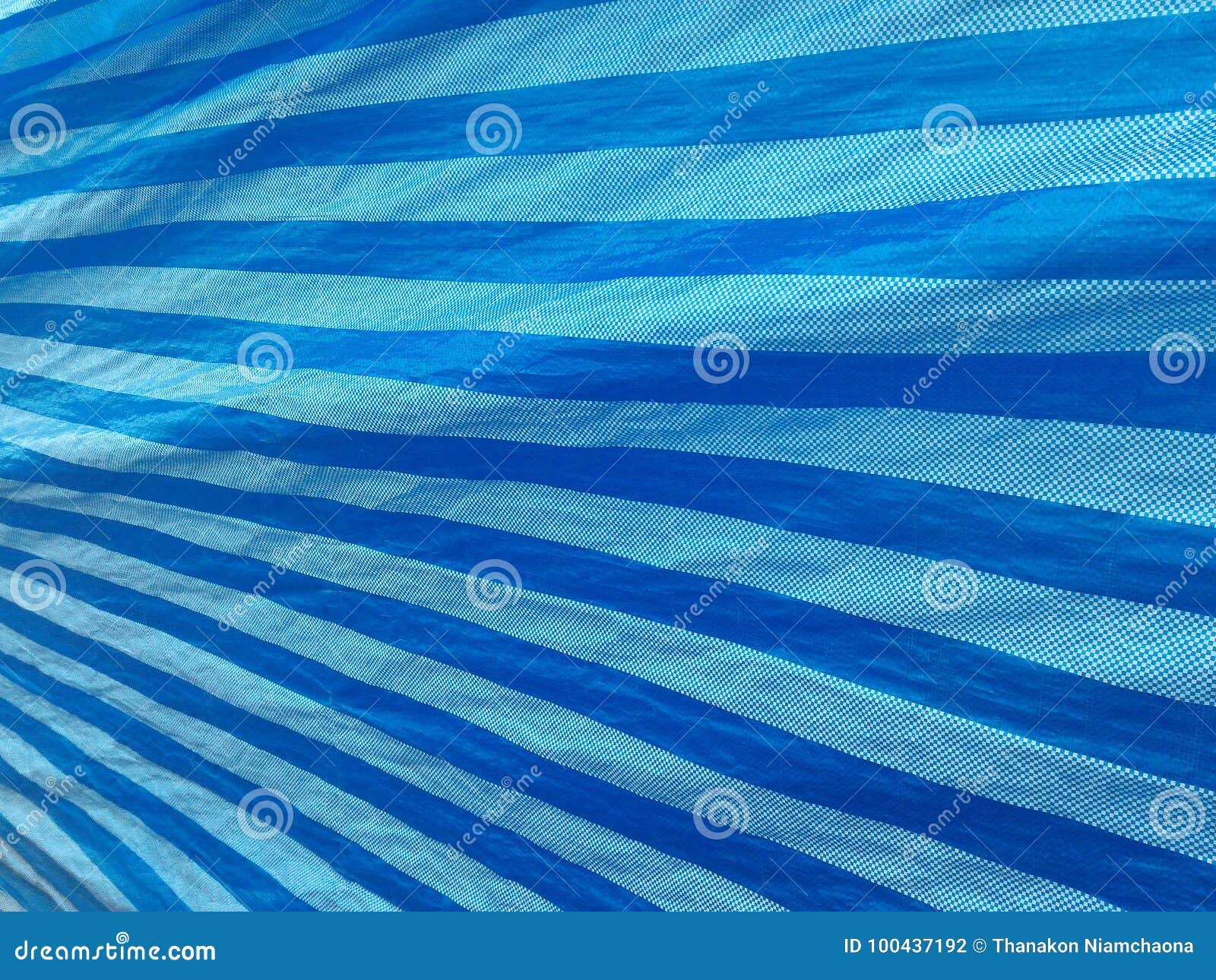 Old Blue Line on Plastic after Use for a Long Time Stock Photo - Image ...