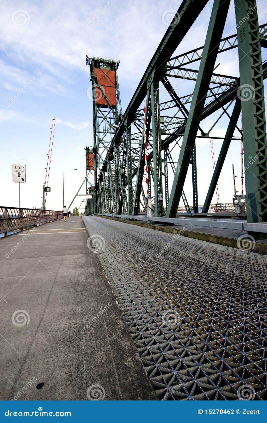 Detail of old drawbridge stock photo. Image of landmark - 15270462