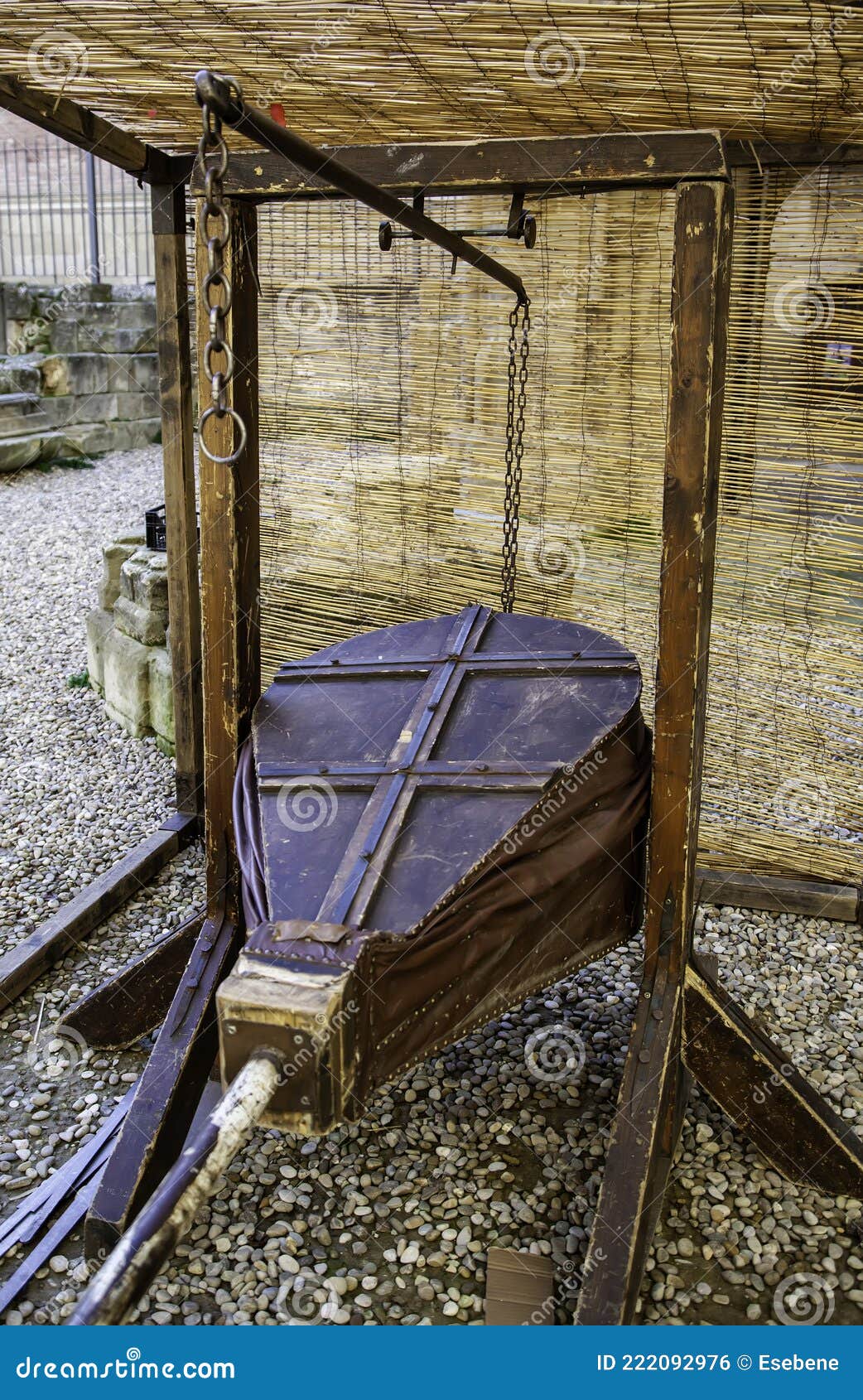 Old medieval bellows stock photo. Image of retro, metal - 222092976