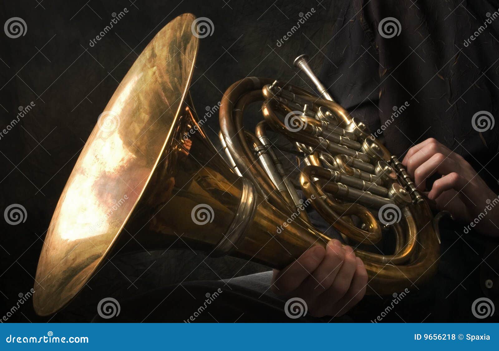 Detail of old horn stock photo. Image of auditory, creativity - 9656218