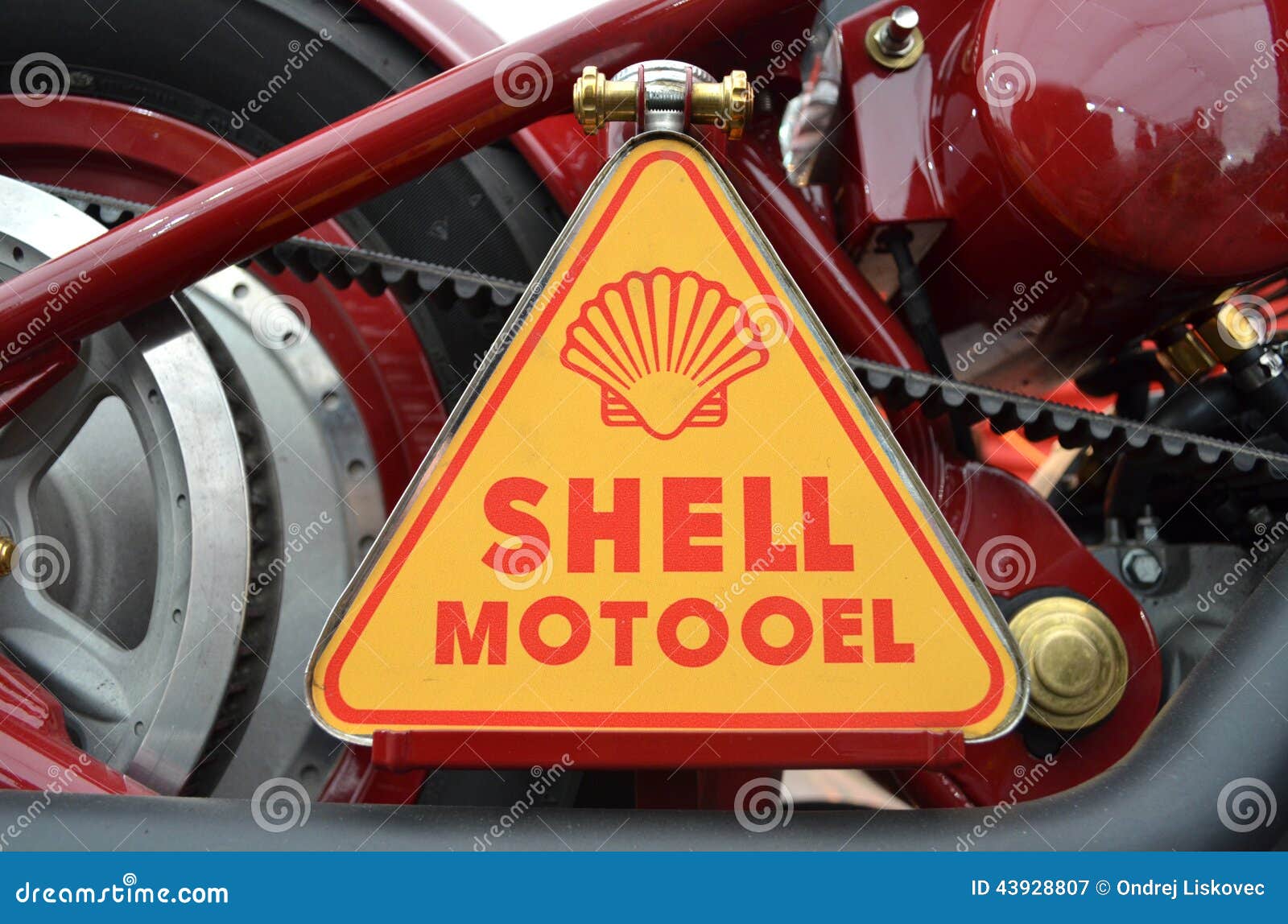 Detail of an Old Motorcycle Stock Image - Image of beautiful ...