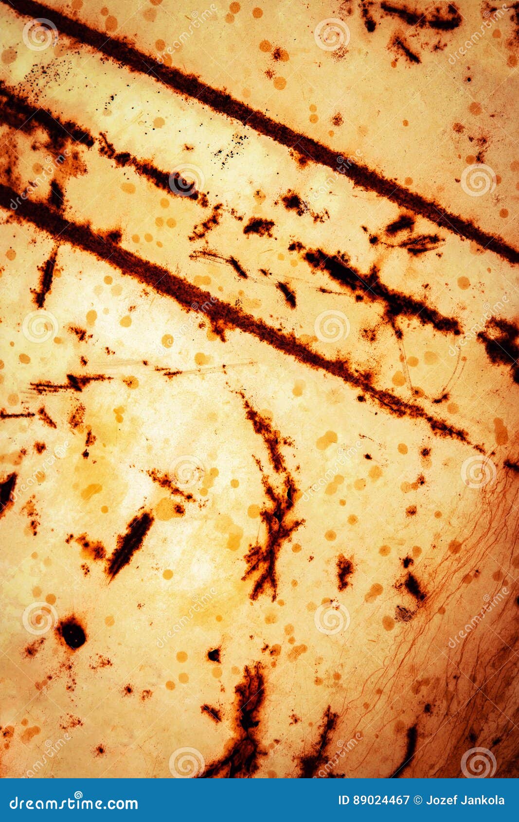 Detail of an Old Rusty Barrel Stock Image - Image of material, orange ...