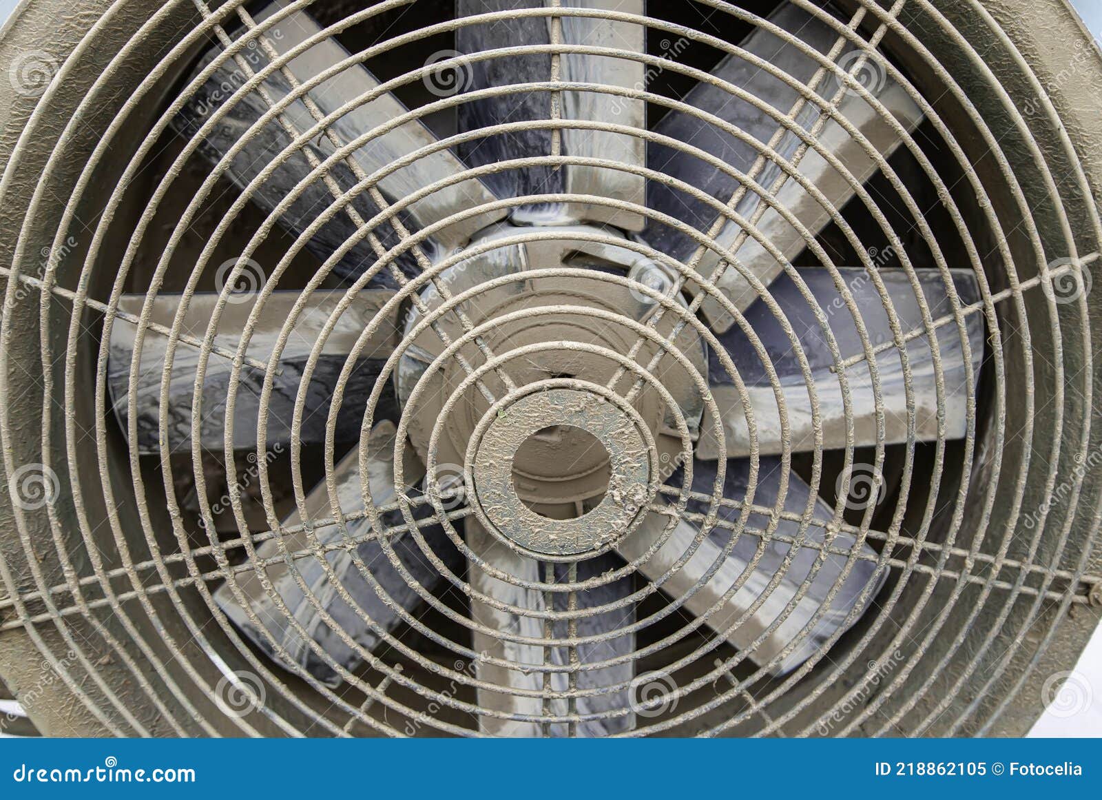 Old fan blades stock image. Image of blades, propeller - 218862105