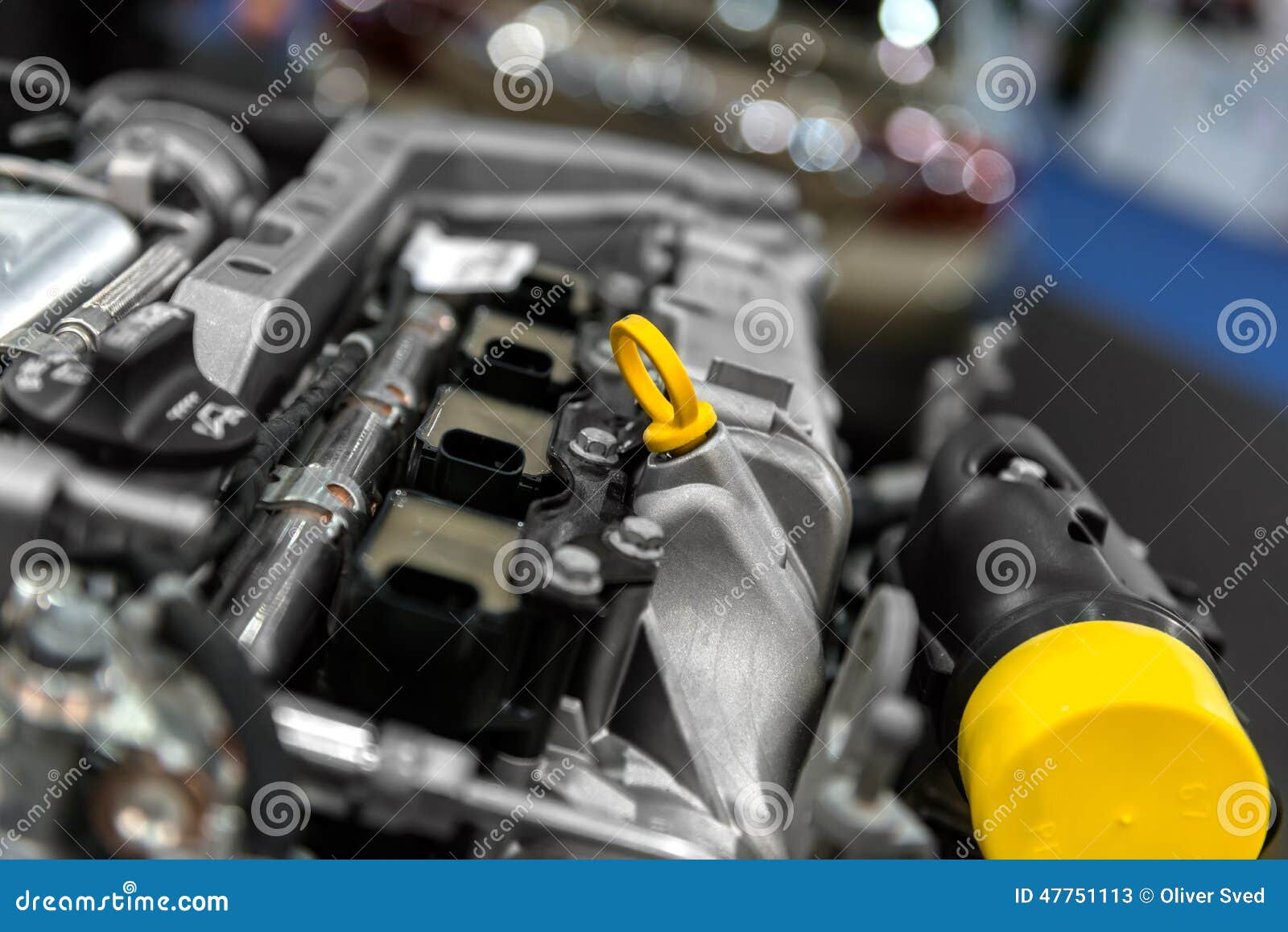 Detail Photo of a Car Engine Stock Image - Image of motor, vehicle ...