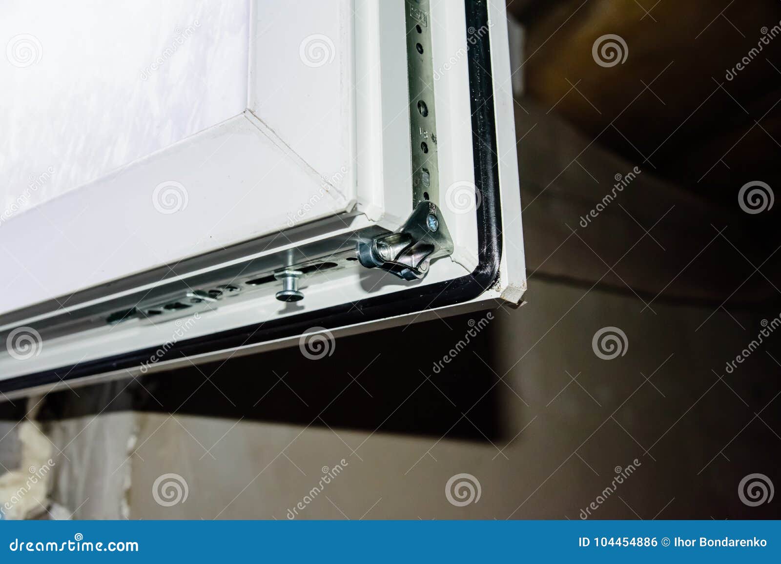 Detail Photo of the Modern Window PVC Profile Stock Photo - Image of ...