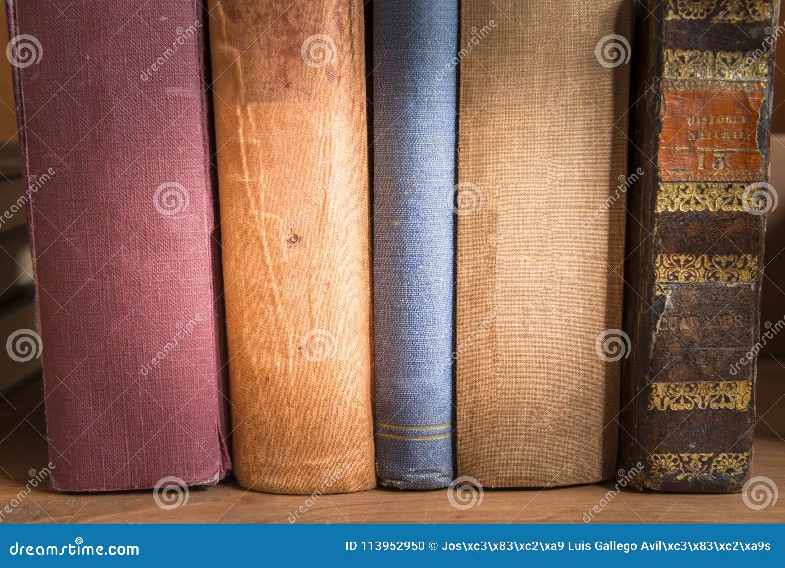 Stack of old books stock photo. Image of library, learn - 113952950