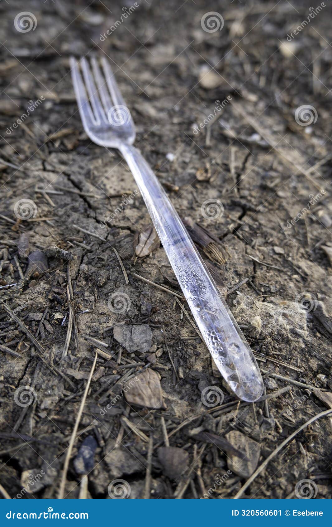 Plastic Tender in the Forest Stock Image - Image of litter, dump: 320560601
