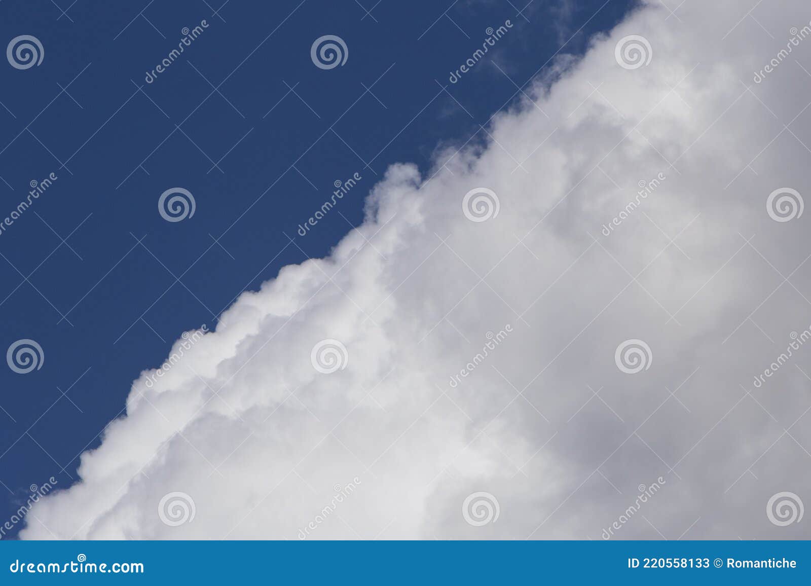 Detail of Rain Cloud Against Blue Sky Stock Image - Image of blue ...
