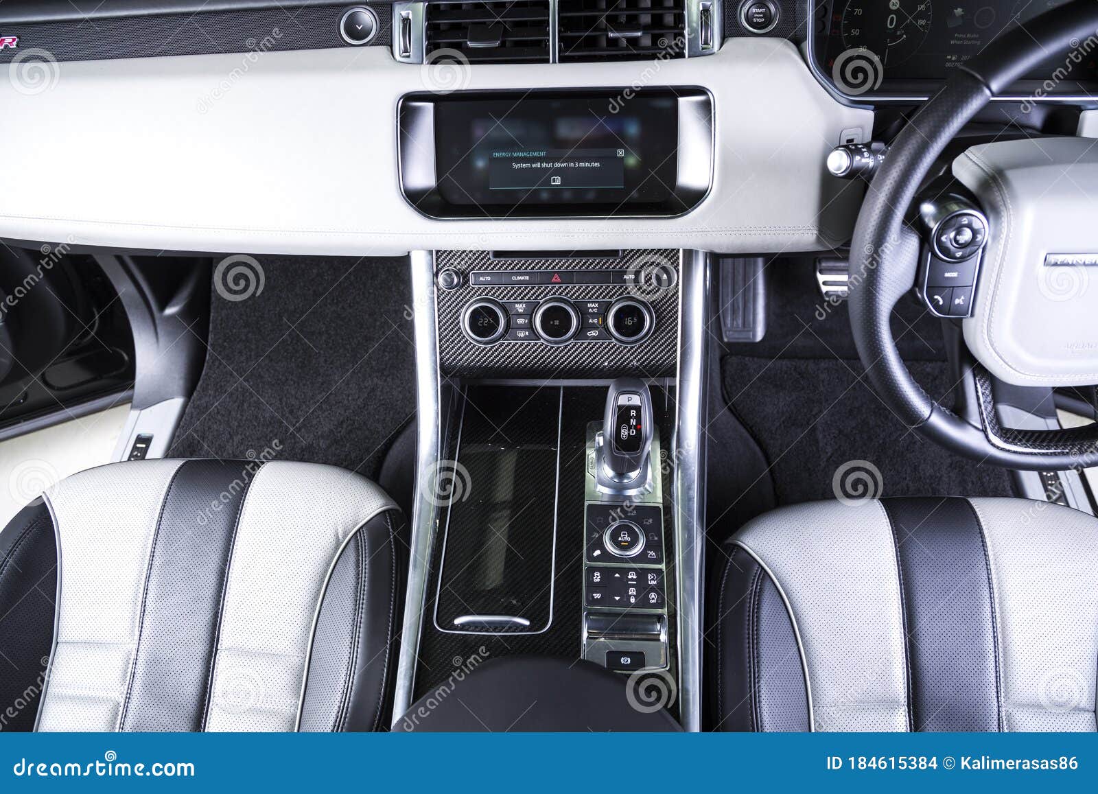 Detail of Range Rover Car Interior Editorial Stock Image - Image of ...